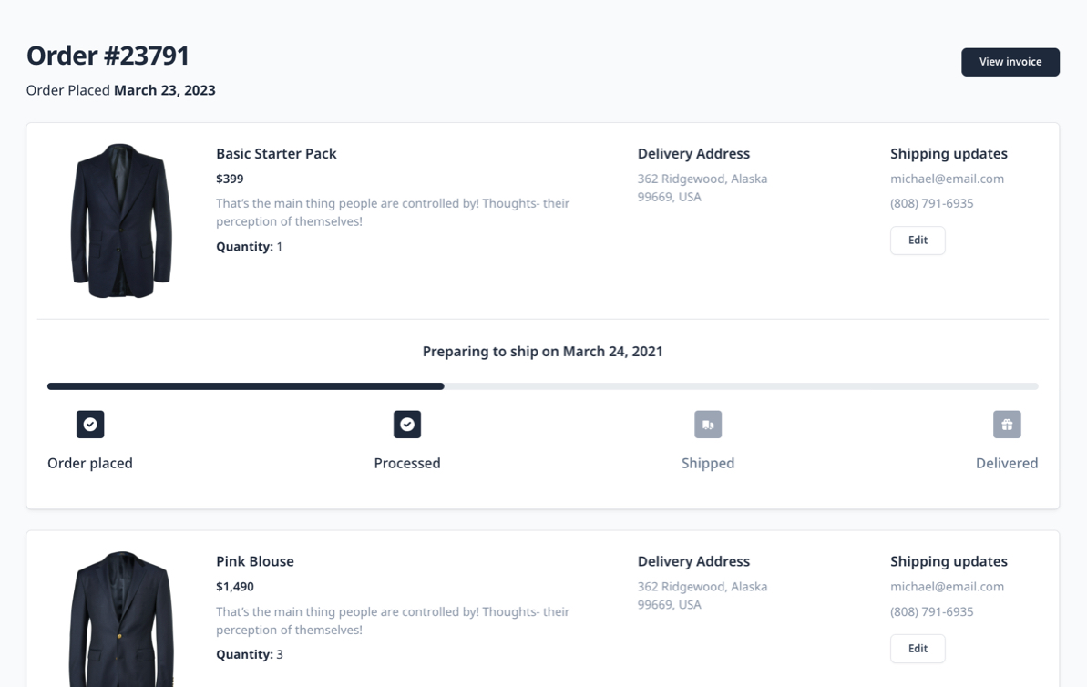 Astro Ecommerce Theme by Creative Tim