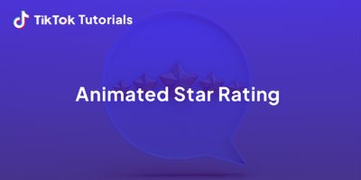 TikTok Tutorial #9 - How to create an Animated Star Rating in CSS ...