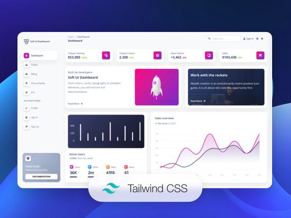 10+ Free Tailwind CSS Templates & Resources Examples for 2025