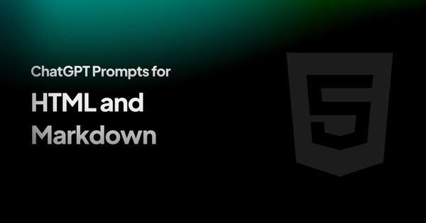 50+ Awesome ChatGPT Prompts for Web Developers