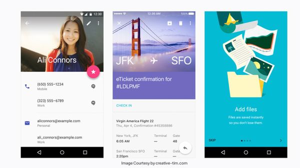 Material Design 1 vs Material Design 2 vs Material Design 3 - Comparison