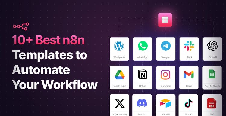 10+ Best n8n Templates to Automate Your Workflow