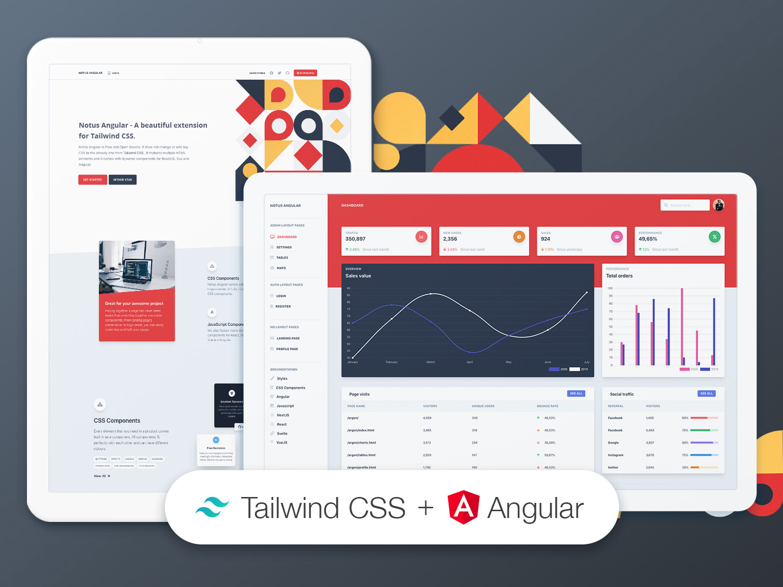10+ free React & Angular themes and plugins you must have