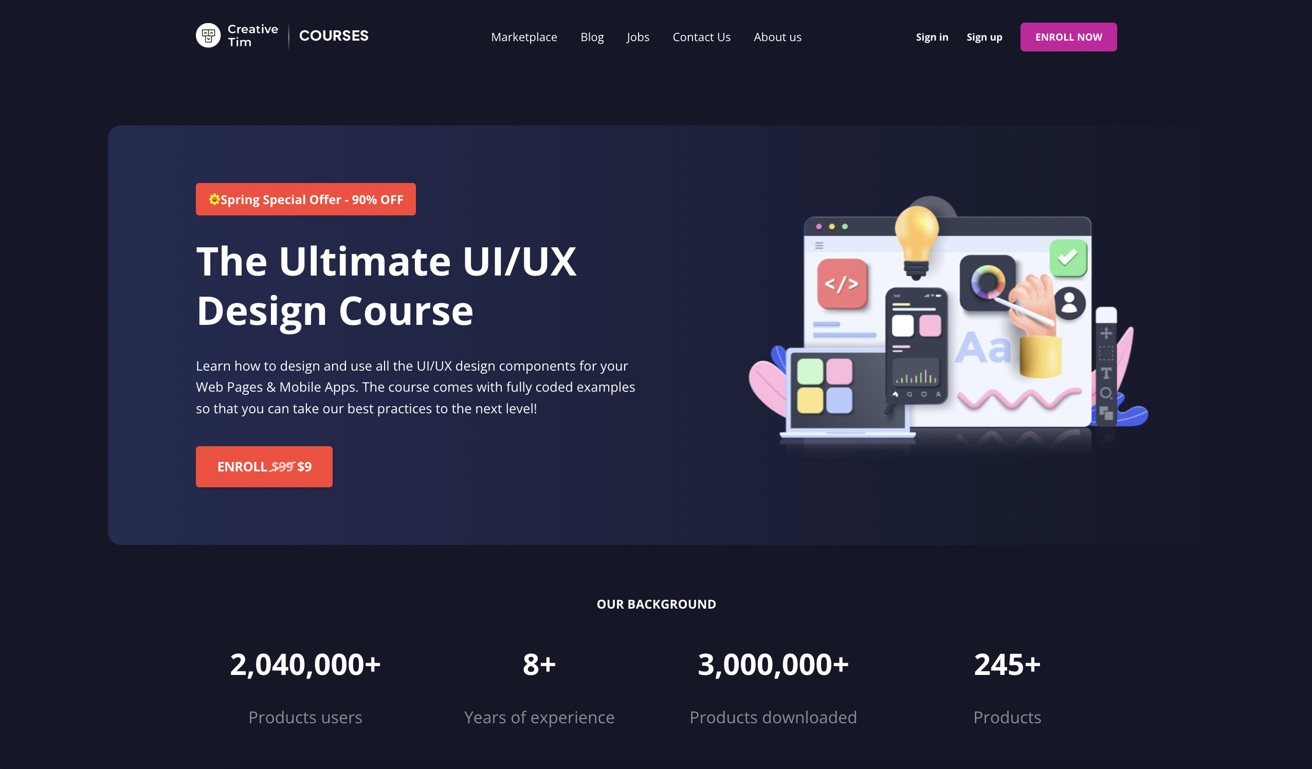 Material Dashboard 2 by Creative Tim